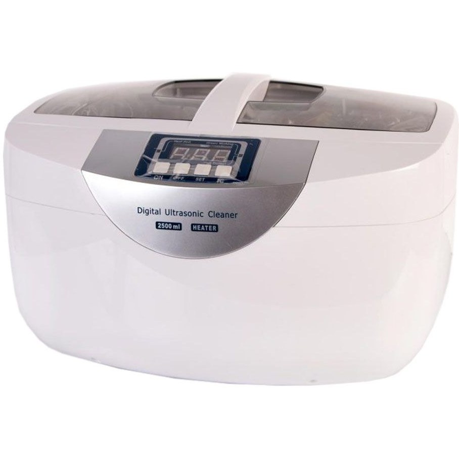 التراسونیک کلینر ۲.۵ لیتری عاج طب مدل AJ2500 ظرفیت 2.5 لیتر دو هسته التراسونیک قدرتمند.(هر هسته ...